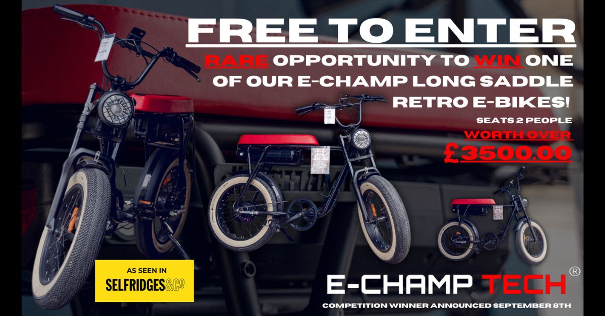 E-Champ Retro Fat Tyre Electric Bike | Electric Bike | E-bike – E-Champ ...